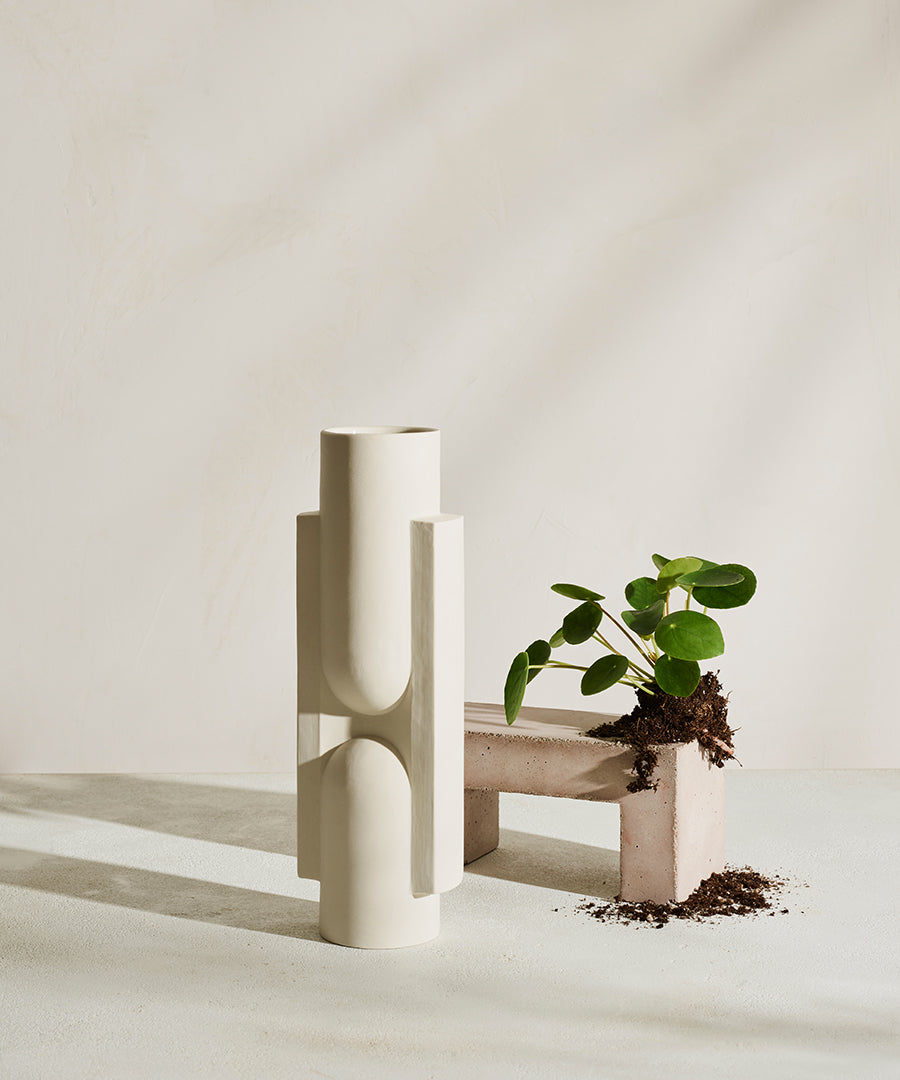 Kala Slender Ceramic Vase by Light + Ladder | Modern Scandinavian ...
